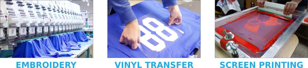 Clothing printing methods - What's the difference?