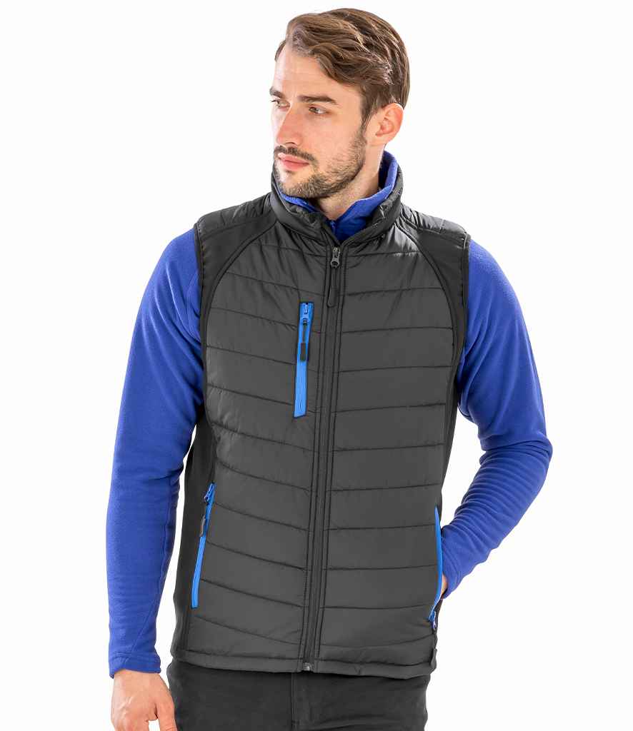 Result Black Compass Gilet - RS238 | SP Workwear