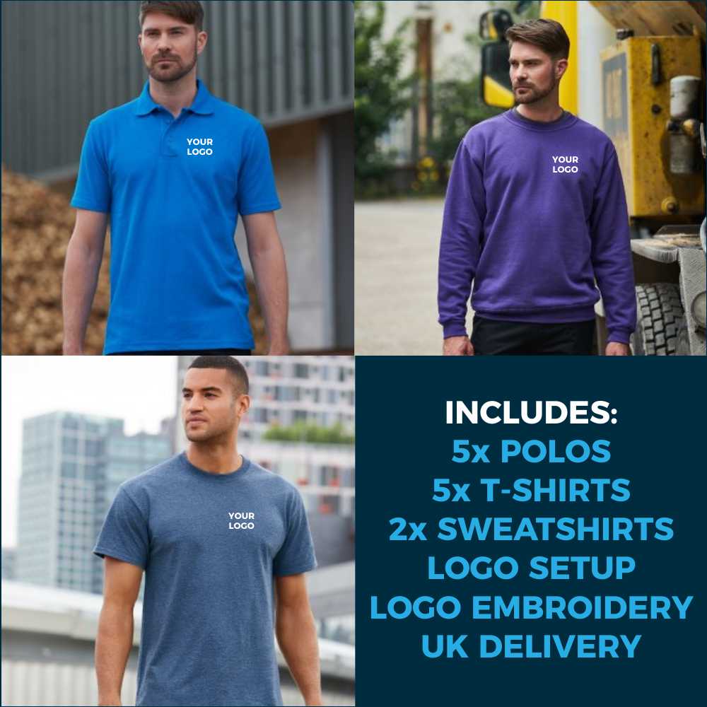 Deals, Bundles & Packages | SP Workwear - Branded Clothing, Embroidered ...